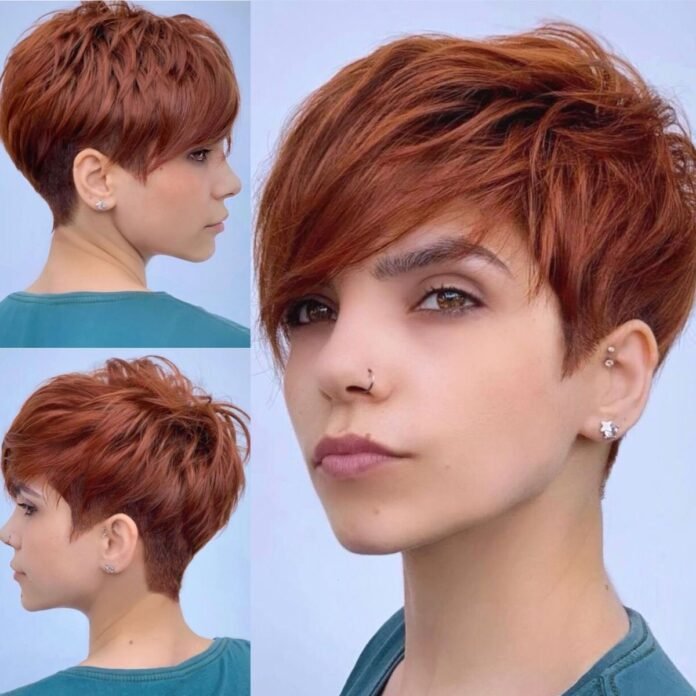 Ingwer: Die perfekte Farbe für kurzes Haar im Herbst